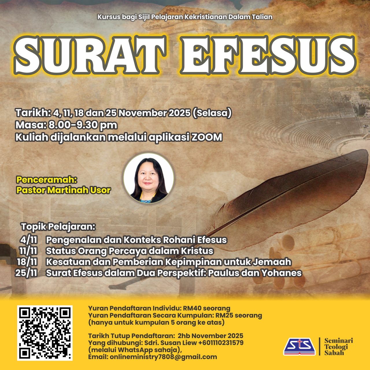 SURAT EFESUS - Sabah Theological Seminary